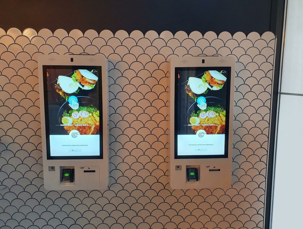 Borne de commande pour Restaurant et Fast-Food – Eatself